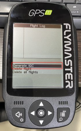 FLYMASTER GPS MにWaypointを登録する方法について | Flymaster | AIRHEART Official ...